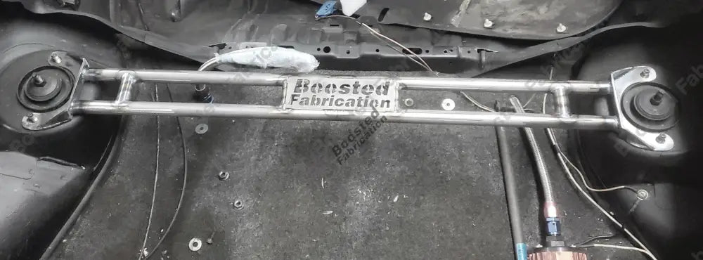 1G DSM AWD Rear Strut Bar Solid – Boosted Fabrication