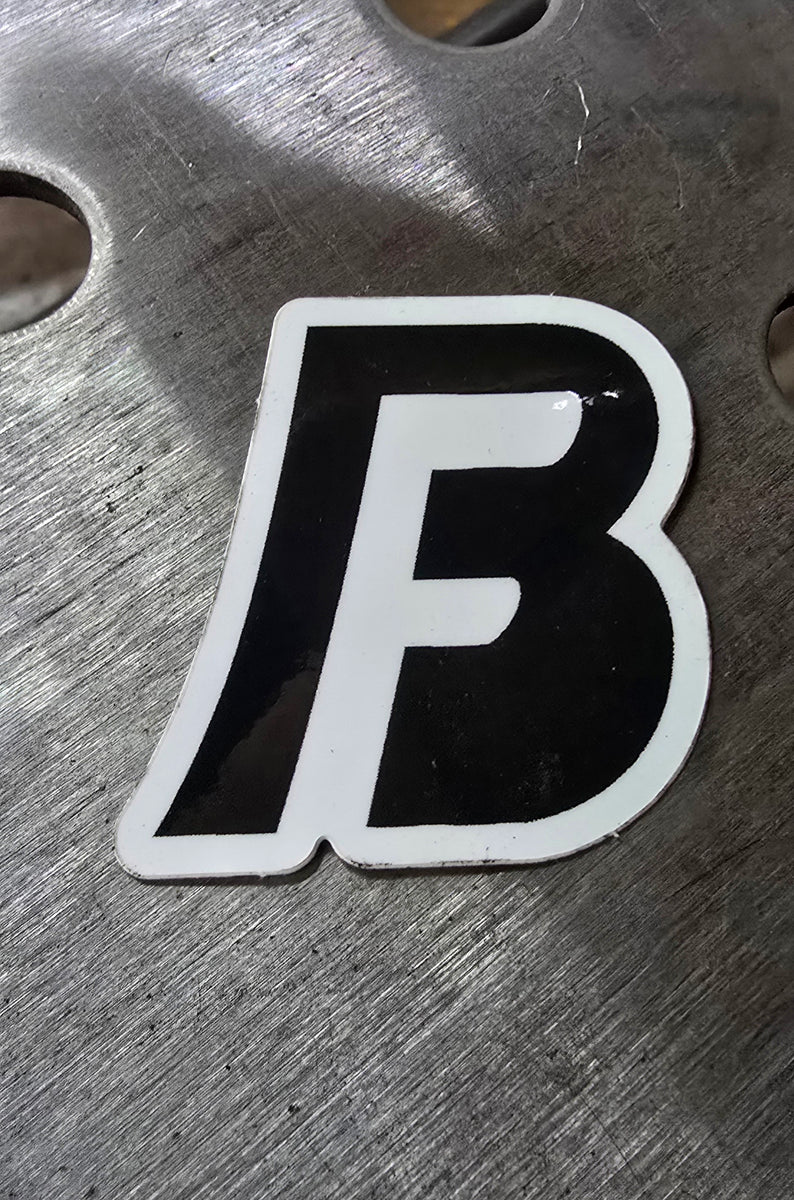 New Logo BF Sticker – Boosted Fabrication