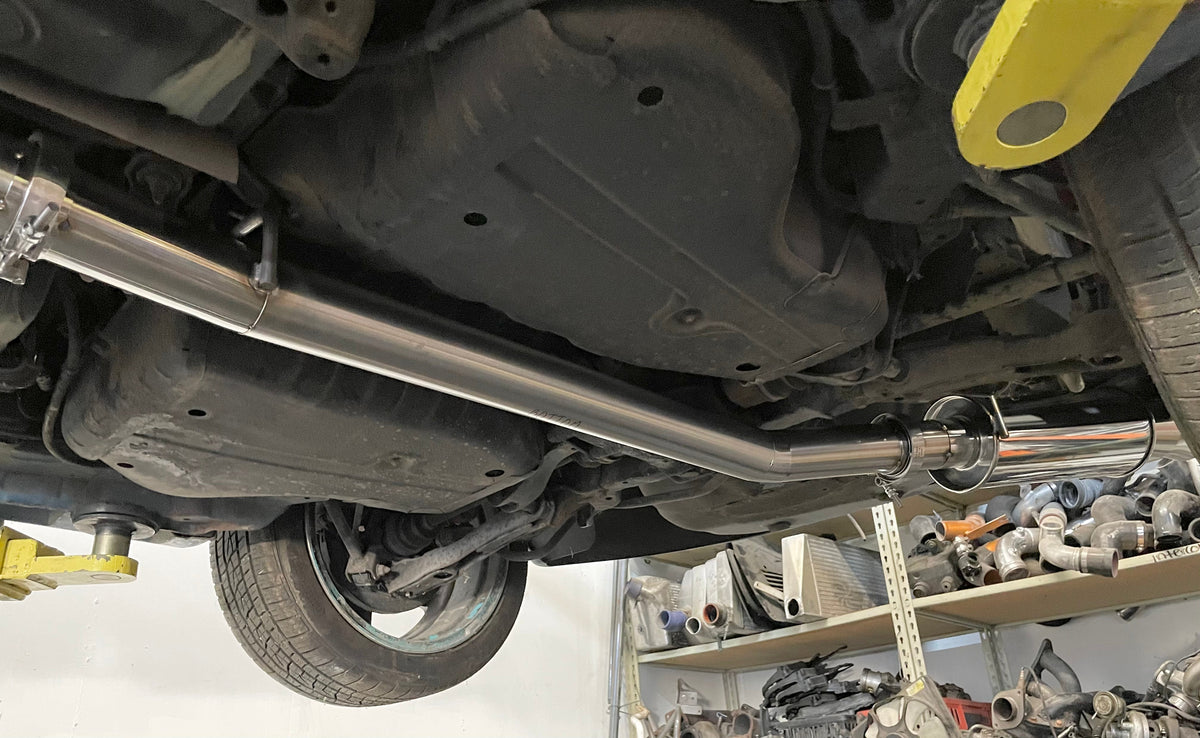 CCdesign 2G DSM AWD 3" V-Band Exhaust – Boosted Fabrication