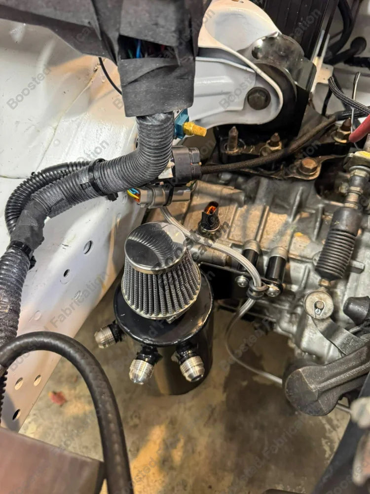 DSM Transmission Mount Catch Can (Manual Trans) – Boosted Fabrication