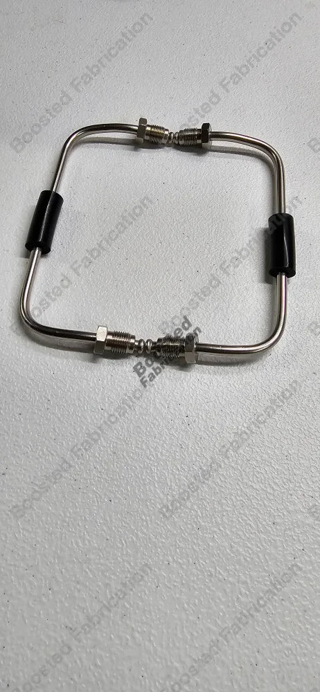 Evo 8/9 Stainless Caliper Cross Over Brake Lines For Brembo Calipers ...