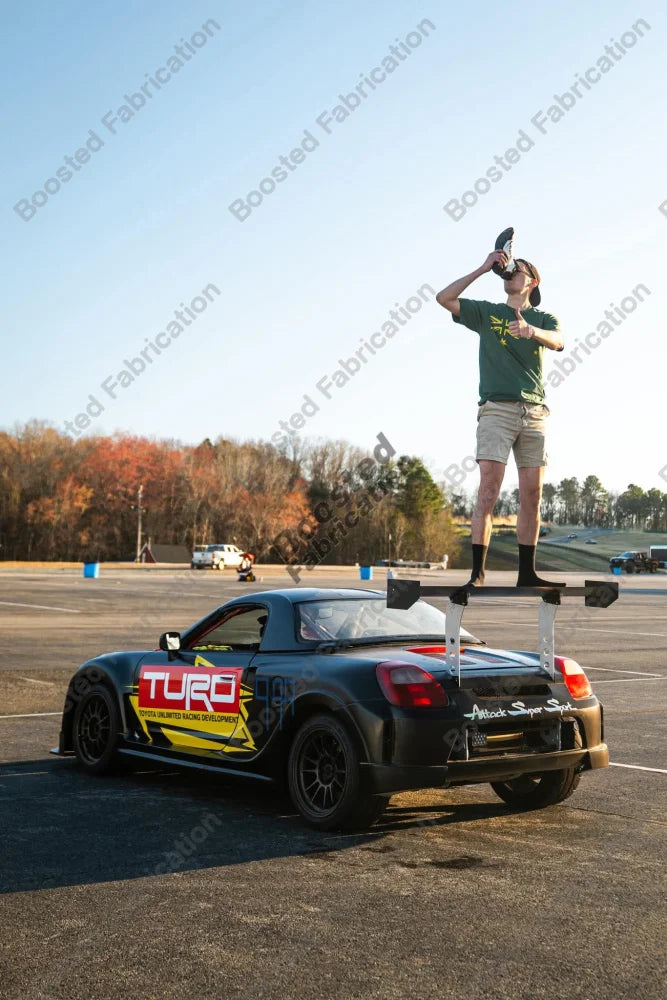 MR2 Spyder Big Wing Pylon / Upright Kit – Boosted Fabrication