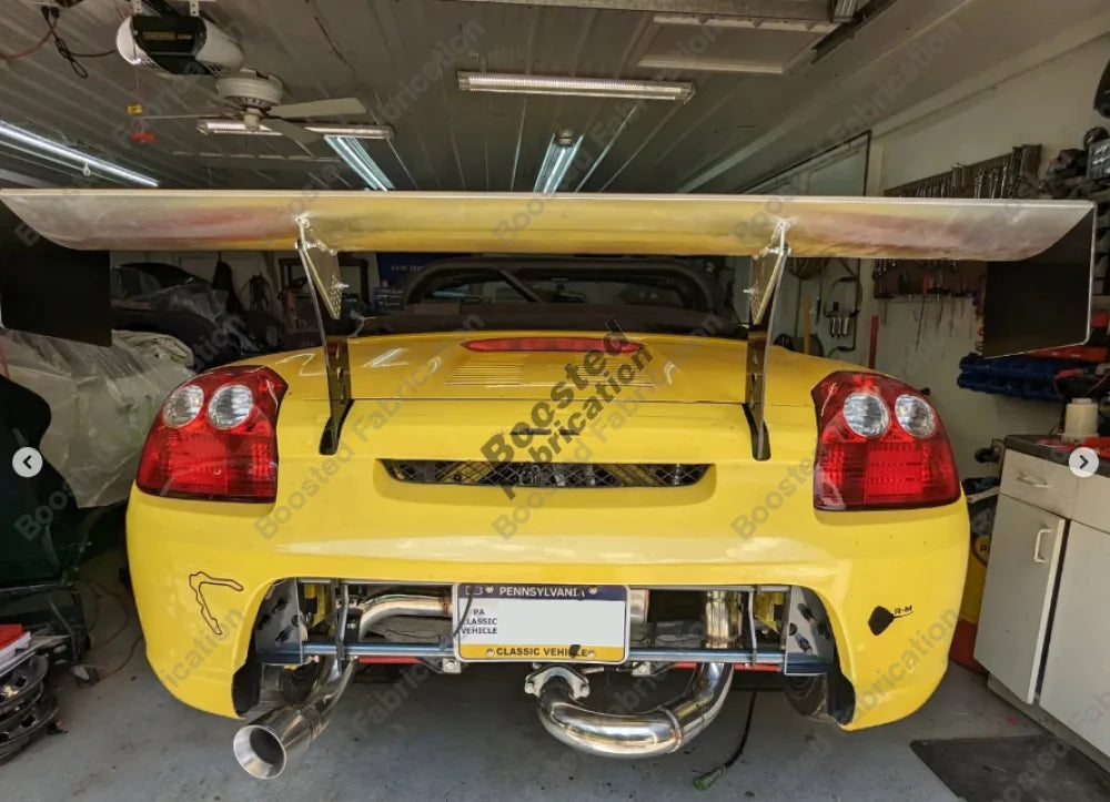 MR2 Spyder Big Wing Pylon / Upright Kit – Boosted Fabrication